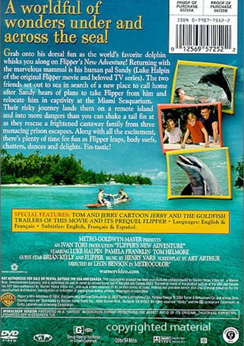 Flipper's New Adventure (DVD 1964) | DVD Empire