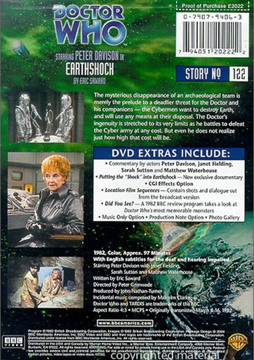 Doctor Who: Earthshock (DVD 1982) | DVD Empire