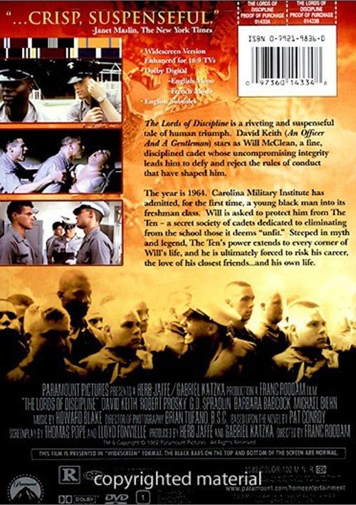 Lords Of Discipline, The (DVD 1983) | DVD Empire