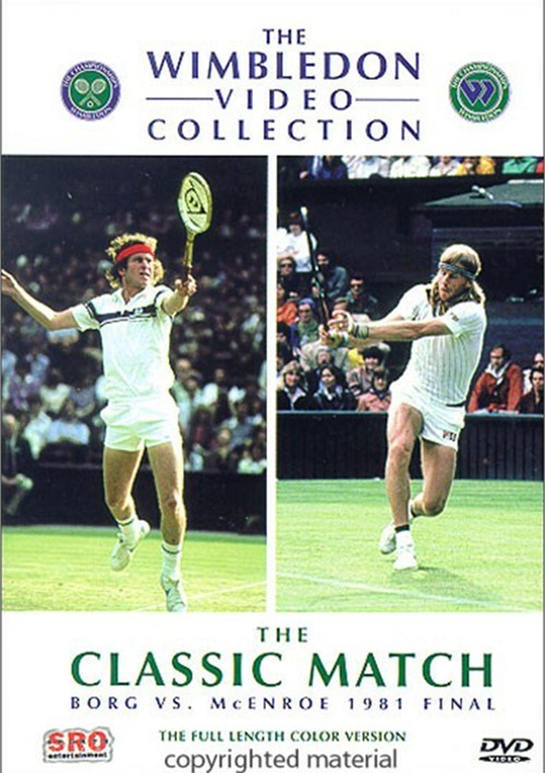 Wimbledon 1981 Final: Borg vs. McEnroe (DVD 1981) | DVD Empire