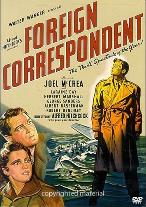 Foreign Correspondent (DVD 1940) | DVD Empire