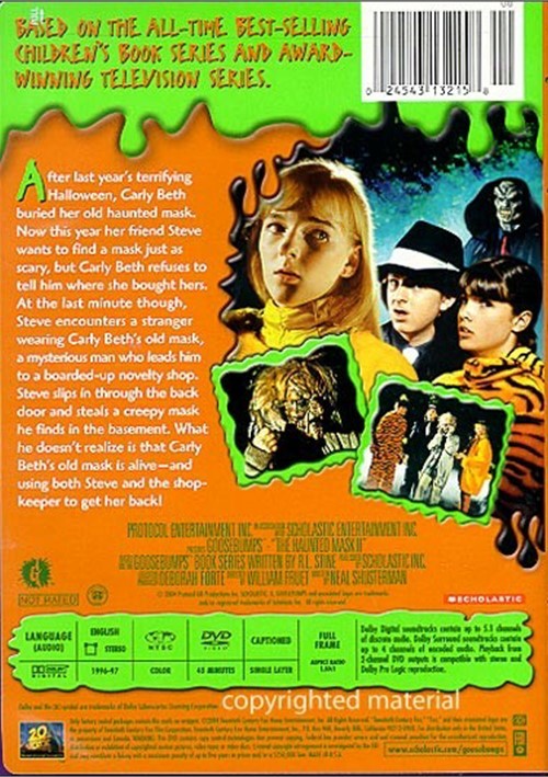 Goosebumps: The Haunted Mask II (DVD 1996) | DVD Empire