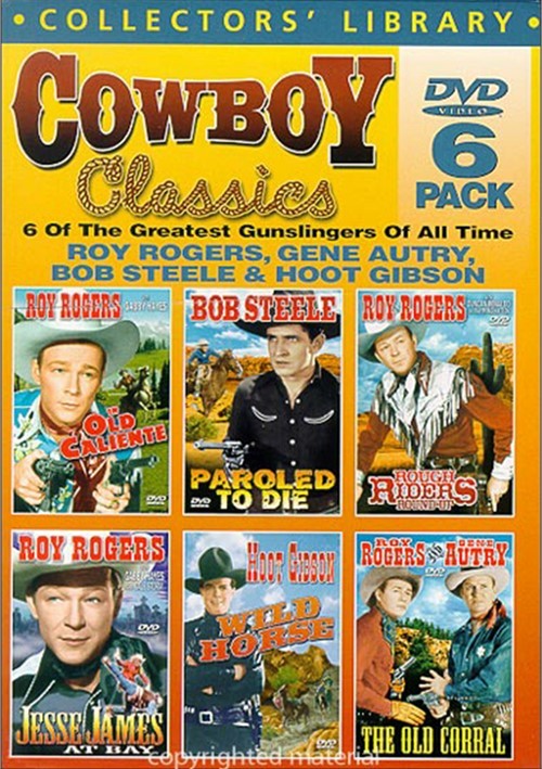 Cowboy Classics (6 DVD Box Set) (Alpha) (DVD 1931) | DVD Empire