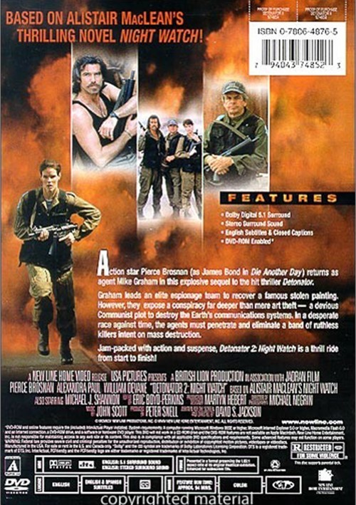 Detonator 2: Night Watch (DVD 2004) | DVD Empire