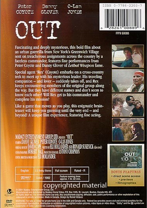 Out (DVD 1982) | DVD Empire