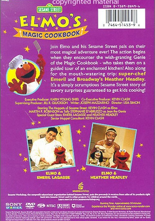 Sesame Street: Elmo's Magic Cookbook (DVD 2004) | DVD Empire