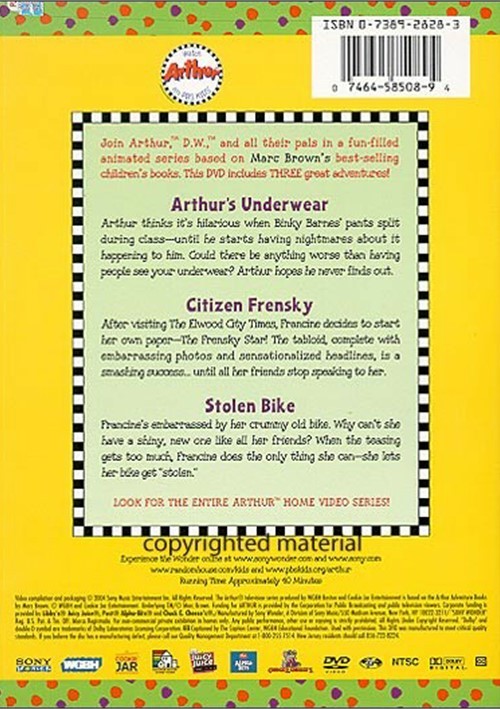 Arthur's Terrible Teasers (DVD 2004) | DVD Empire