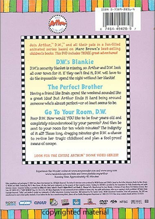Arthur: D.W.'s Blankie (DVD 2004) | DVD Empire