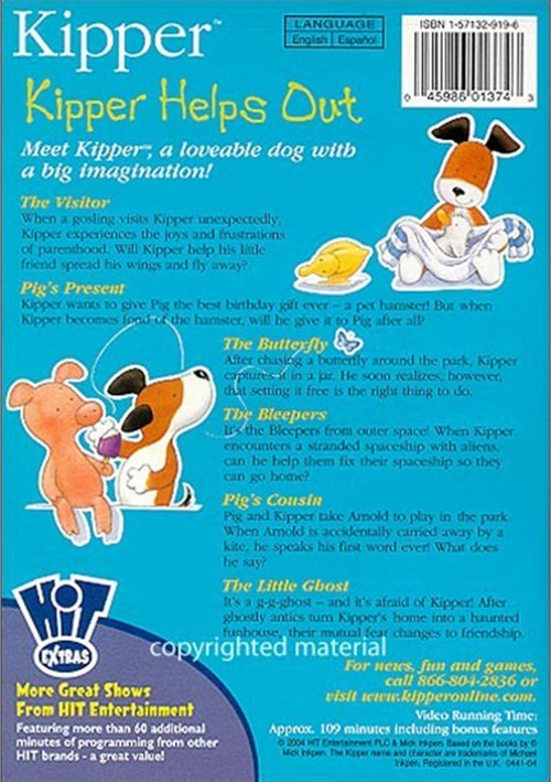 Kipper: Kipper Helps Out (DVD 2004) | DVD Empire