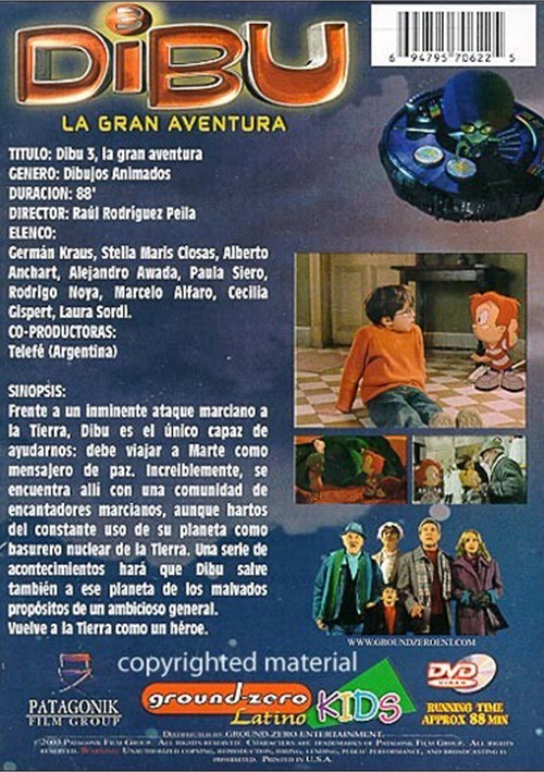 Dibu 3: The Big Adventure (DVD 2003) | DVD Empire