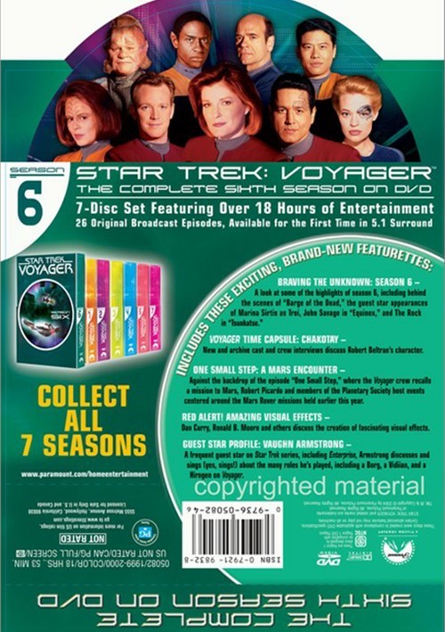 Star Trek: Voyager - Season 6 (DVD 1999) | DVD Empire