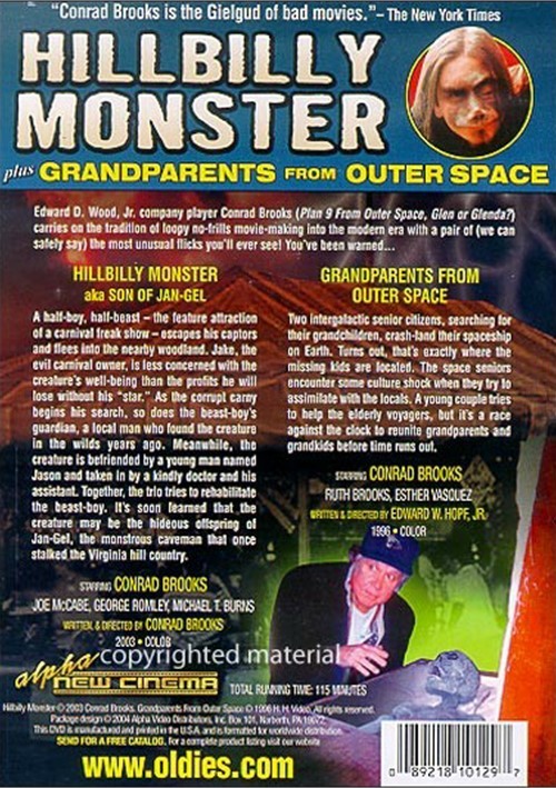 Hillbilly Monster (Son Of Jan-Gel) / Grandparents From Outer Space ...