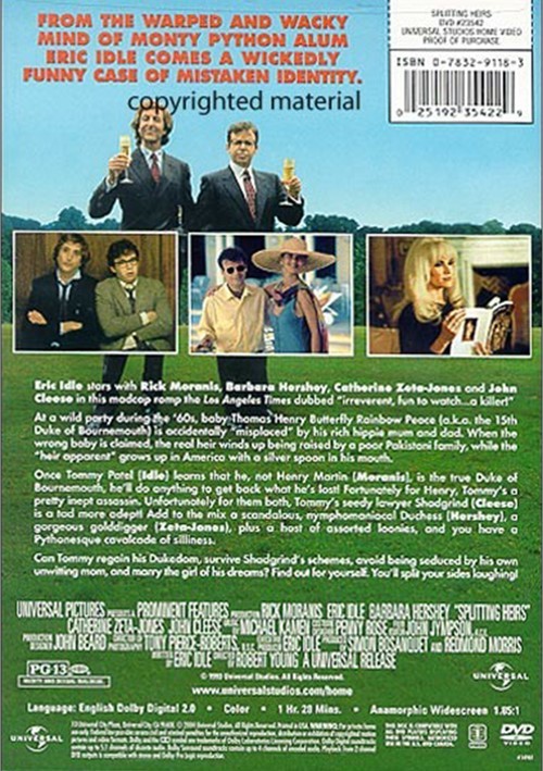 Splitting Heirs (DVD 1993) | DVD Empire