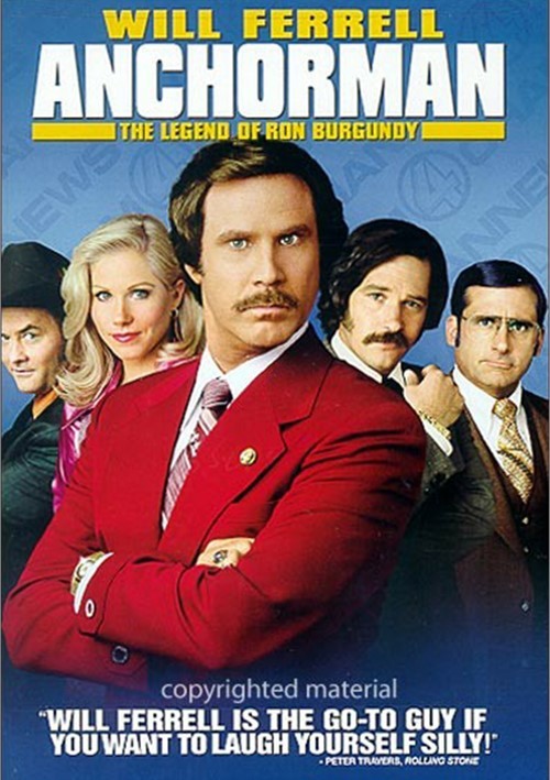 Anchorman: The Legend Of Ron Burgundy (Fullscreen) (DVD 2004) | DVD Empire
