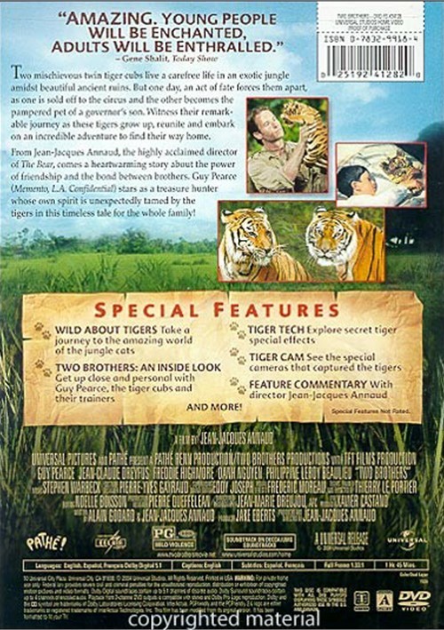 Two Brothers (Fullscreen) (DVD 2004) | DVD Empire