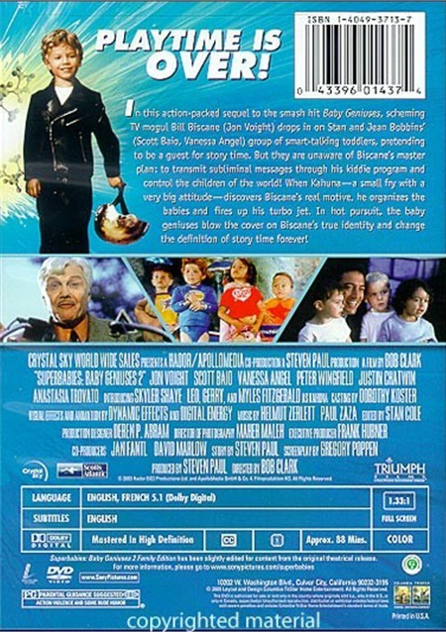 Superbabies: Baby Geniuses 2 - Family Edition (DVD 2004) | DVD Empire
