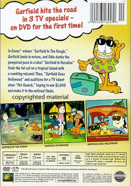 Garfield Travel Adventures (DVD 1984) | DVD Empire