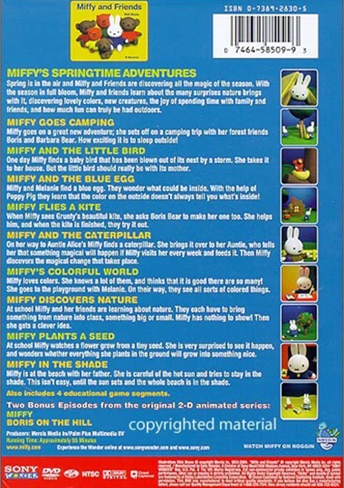Miffy And Friends: Miffy's Springtime Adventures (DVD 2004) | DVD Empire