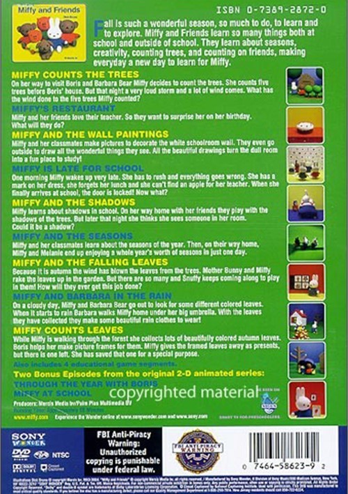 Miffy And Friends: What I Learned Today (DVD 2004) | DVD Empire