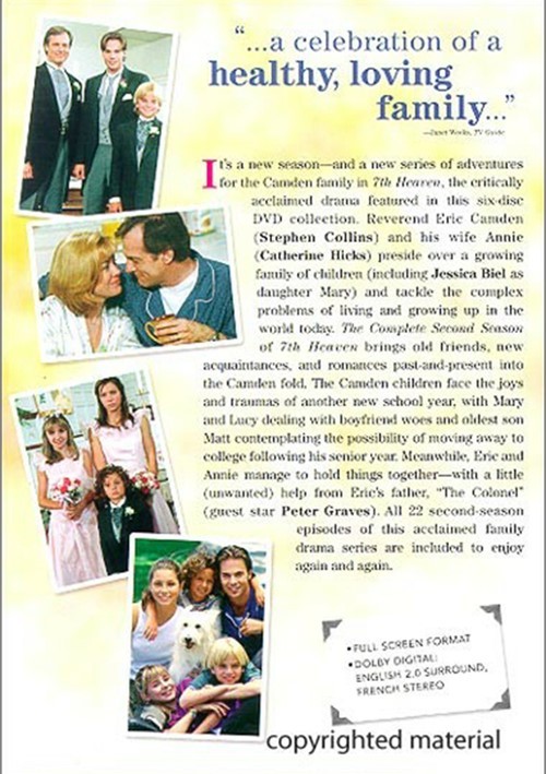 7th Heaven: The Complete Second Season (DVD 1997) | DVD Empire
