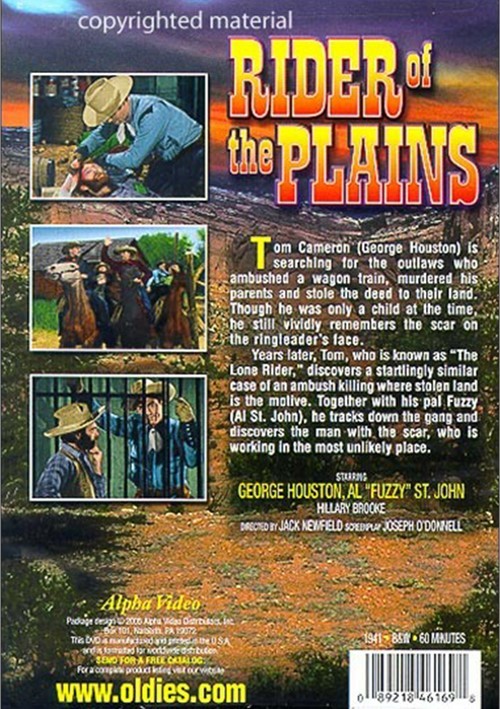 Rider Of The Plains (aka The Lone Rider Rides On) (DVD 1941) | DVD Empire