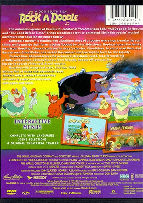 Rock-A-Doodle (DVD 1992) | DVD Empire