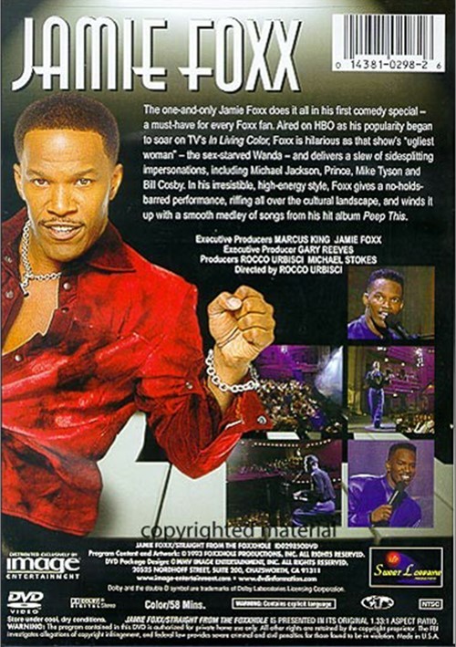Jamie Foxx: Straight From The Foxx Hole (DVD 1993) | DVD Empire Jamie Foxx: Straight From The Foxx Hole (DVD 1993) | DVD Empire