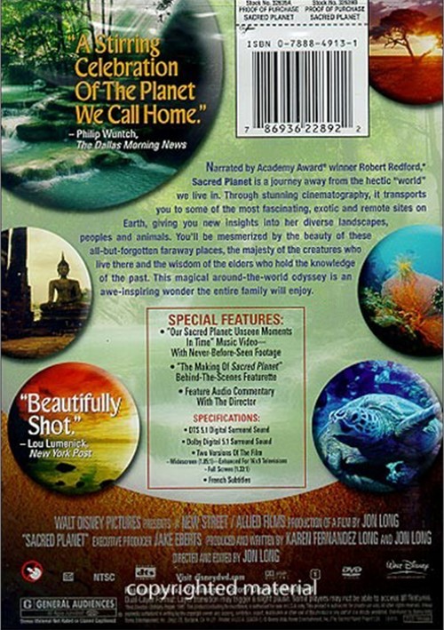 Sacred Planet (DVD 2005) | DVD Empire
