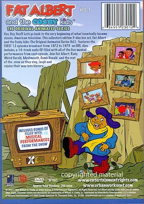 Fat Albert And The Cosby Kids: The Original Animated Series - Volume 1 ...