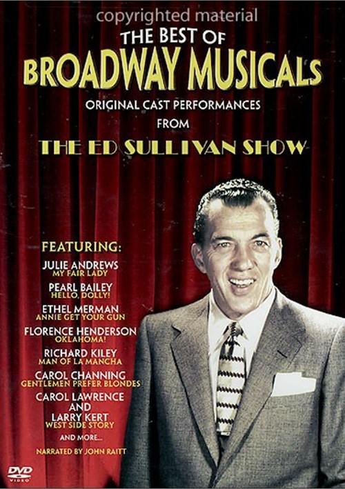 Best Of Broadway Musicals, The: The Ed Sullivan Show (DVD) | DVD Empire