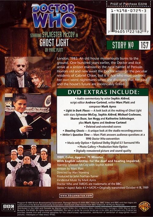 Doctor Who: Ghost Light (DVD 1989) | DVD Empire