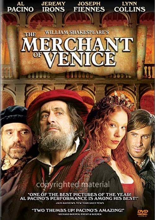 William Shakespeare's The Merchant Of Venice (DVD 2004) | DVD Empire