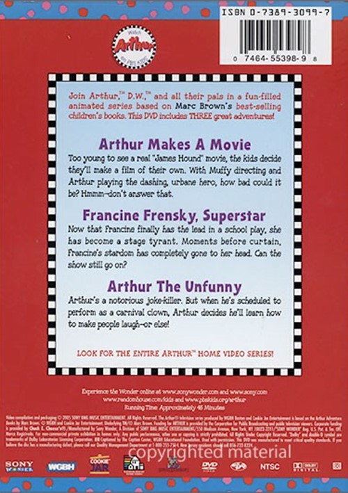 Arthur Makes A Movie (DVD) | DVD Empire