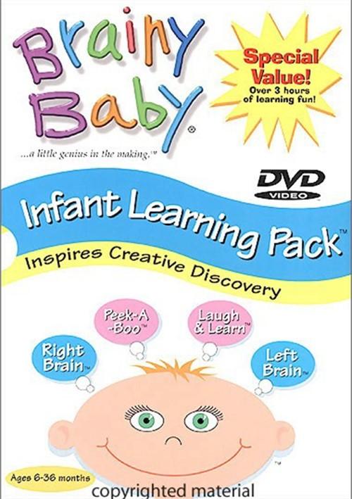 Brainy Baby: Infant Learning Pack (DVD 2005) | DVD Empire