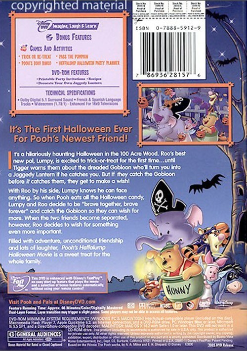 Pooh's Heffalump Halloween Movie (DVD 2005) | DVD Empire