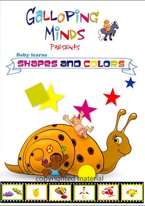 Galloping Minds: Shapes And Colors (DVD 2005) | DVD Empire