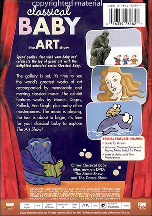 Classical Baby: The Art Show (DVD 2005) | DVD Empire