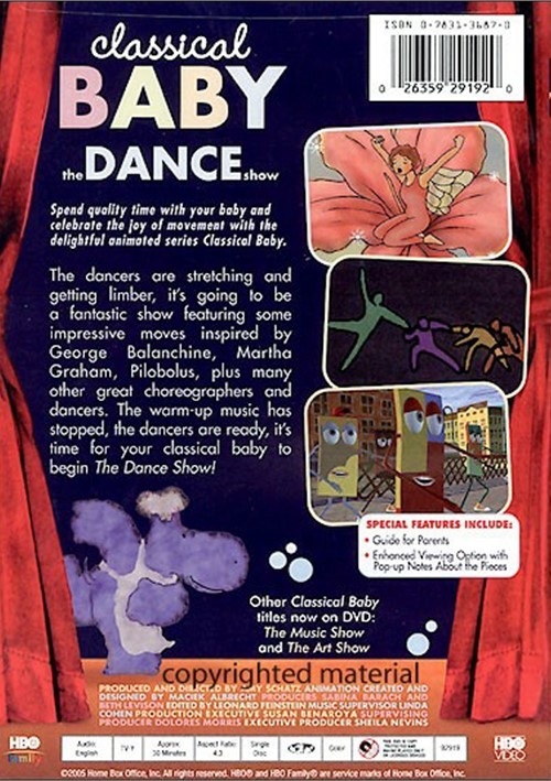 Classical Baby: The Dance Show (DVD 2005) | DVD Empire