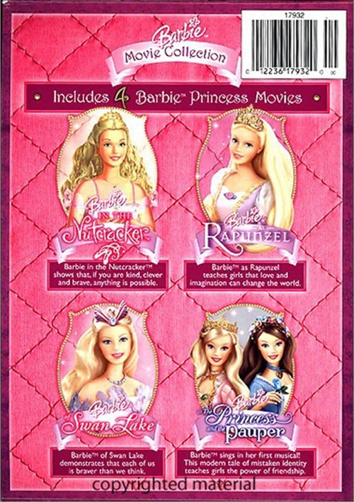 Barbie Movie Collection (4-Pack) (DVD 2004) | DVD Empire