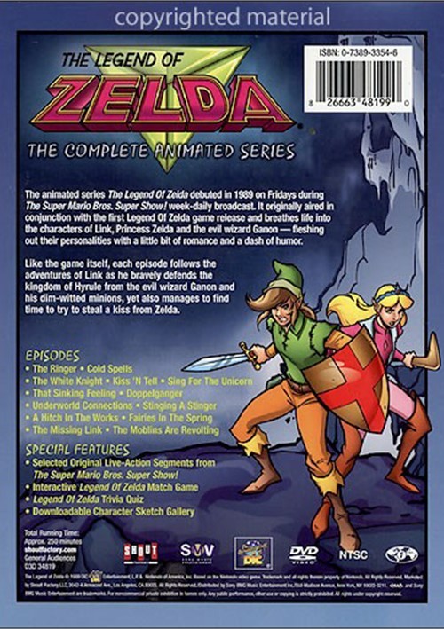 Legend Of Zelda, The: The Complete Series (DVD 1989) | DVD Empire