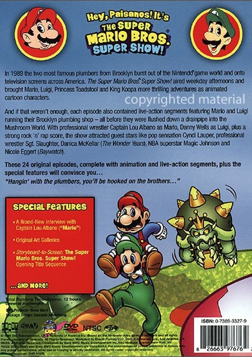 Super Mario Bros. Super Show!, The: Volume 1 (DVD 1989) | DVD Empire
