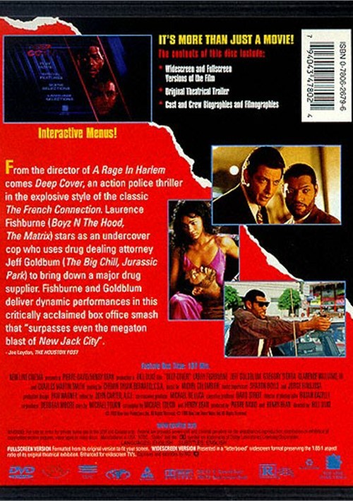 Deep Cover (DVD 1992) | DVD Empire