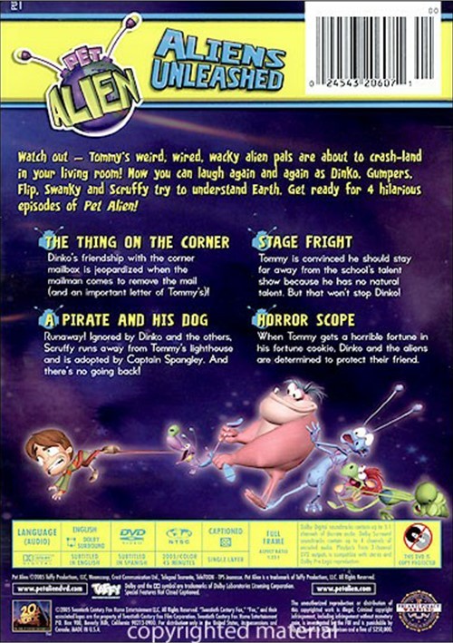 Pet Alien: Aliens Unleashed (DVD 2005) | DVD Empire