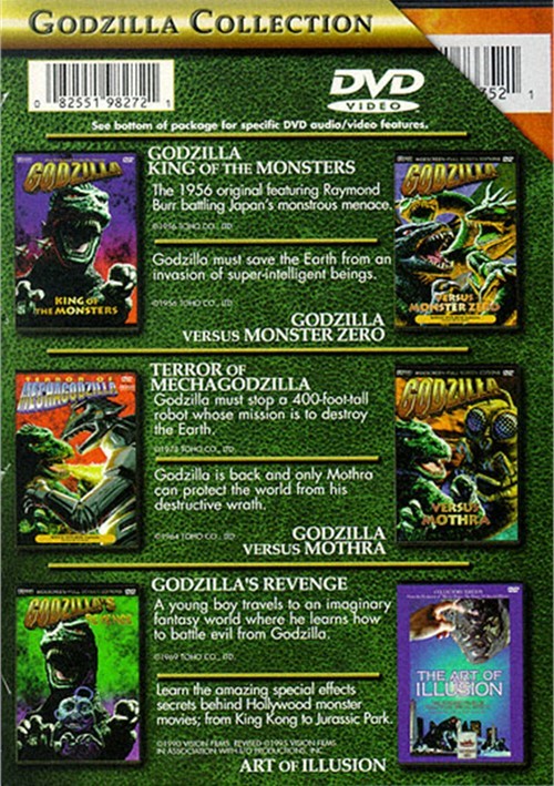 Godzilla Collection 6-Pack *CANCELED* (DVD) | DVD Empire