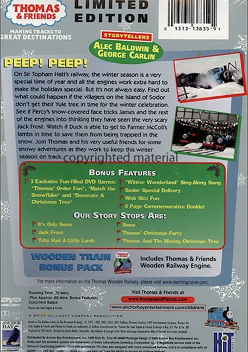 Thomas & Friends: Thomas' Snowy Surprise (with Toy Train) (DVD 2005) | DVD Empire