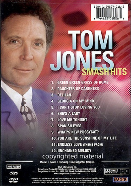 Tom Jones Smash Hits (DVD 2005) | DVD Empire