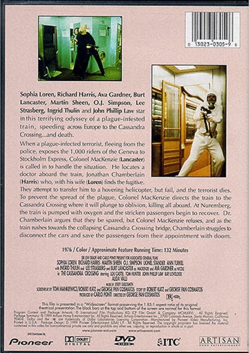 Cassandra Crossing, The (DVD 1976) | DVD Empire