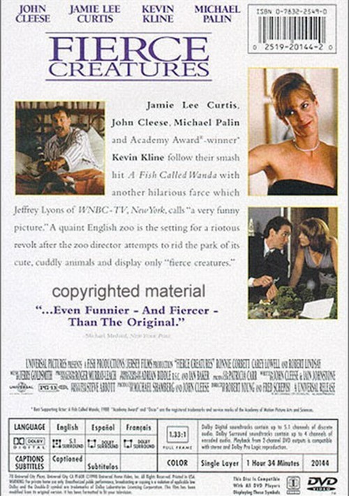 Fierce Creatures (DVD 1997) | DVD Empire