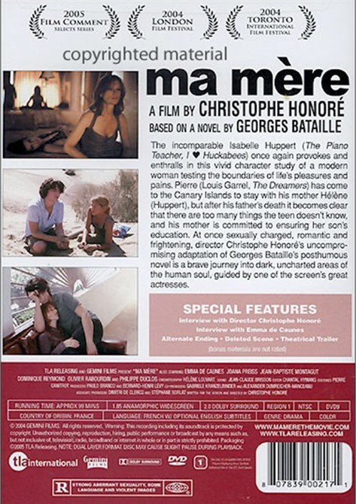 Ma Mere (DVD 2004) | DVD Empire