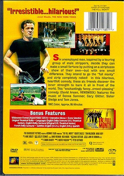Full Monty, The (DVD 1997) | DVD Empire